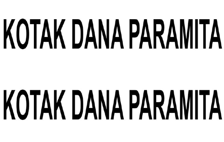 Dana Paramita | PDF