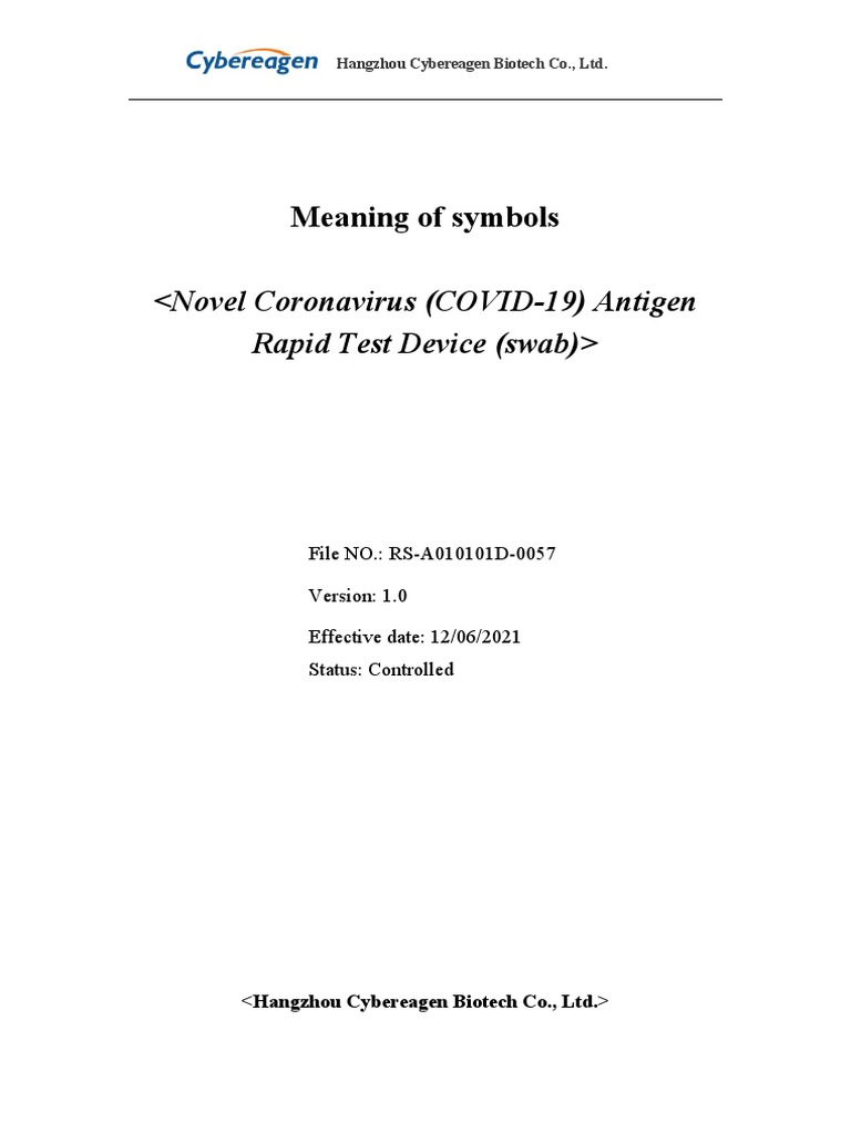 D2. Meaning of Symbols | PDF