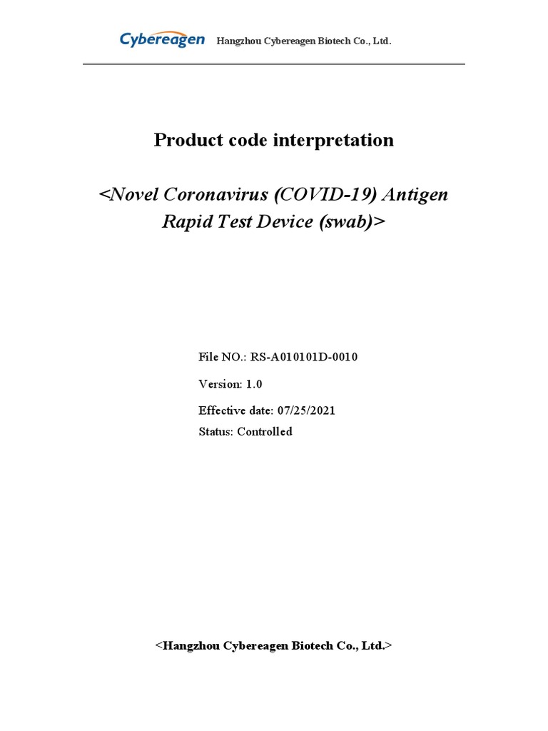 D4. Production Code Interpretation | PDF | Technology & Engineering
