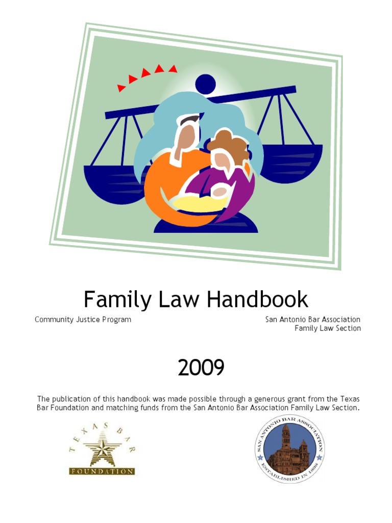 Family Law Handbook - Color | Download Free PDF | Alimony | Divorce