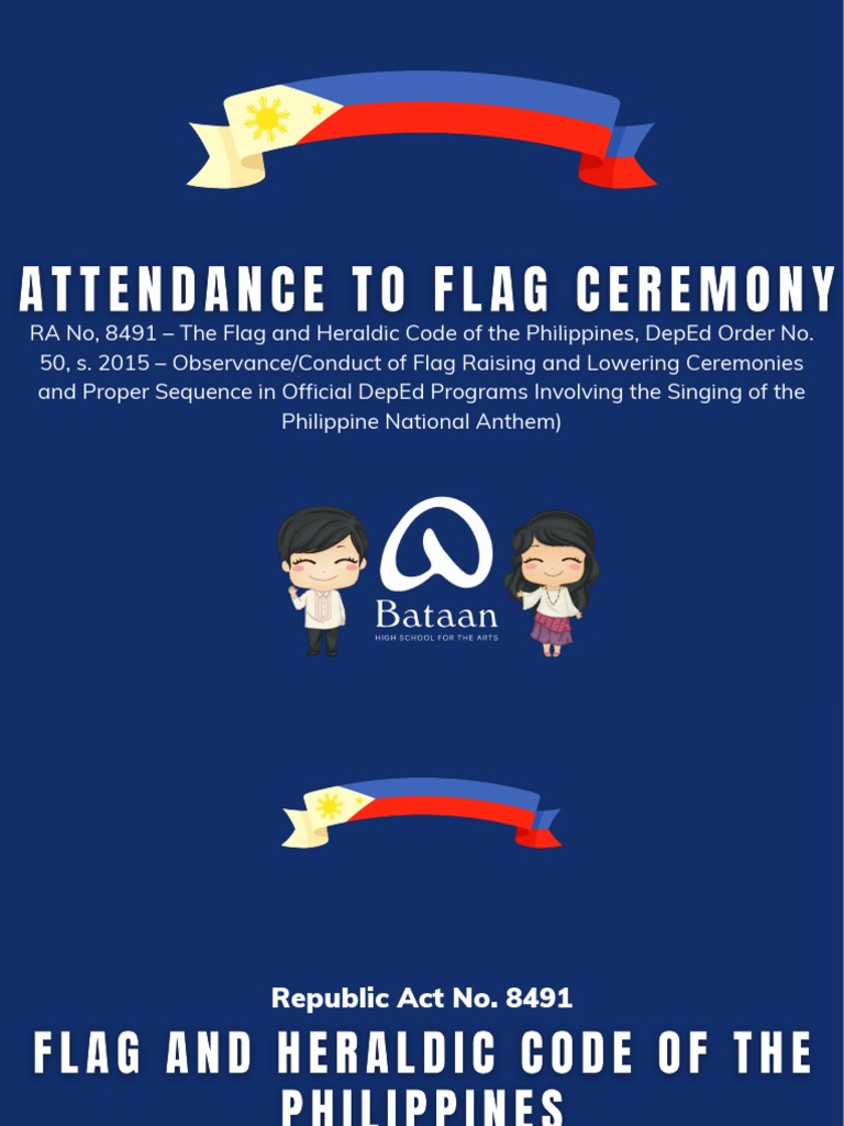Guidelines for the Proper Conduct of Flag Raising and Lowering Ceremonies and the Playing of the ...