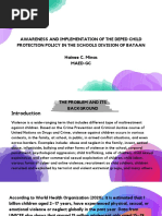 ANNEX 2B Child Protection Policy Implementation Checklist | PDF ...