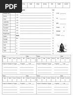 Army Battle Roster Template | PDF