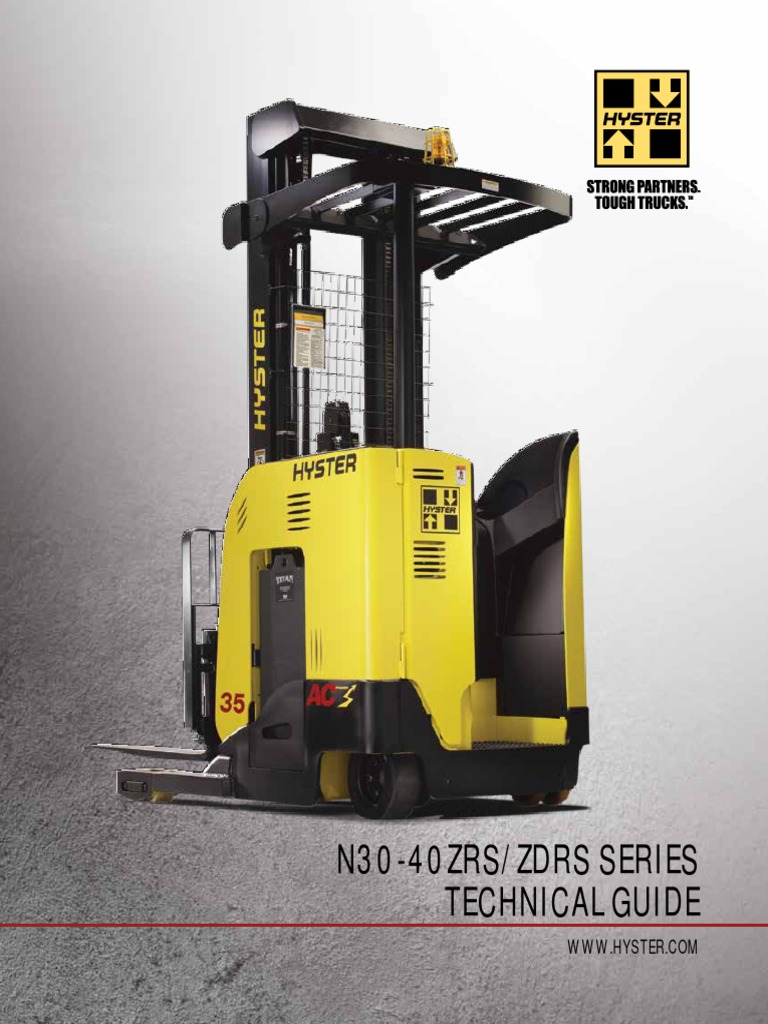 N30-40Zrs/Zdrs Series Technical Guide | PDF | Forklift | Elevator