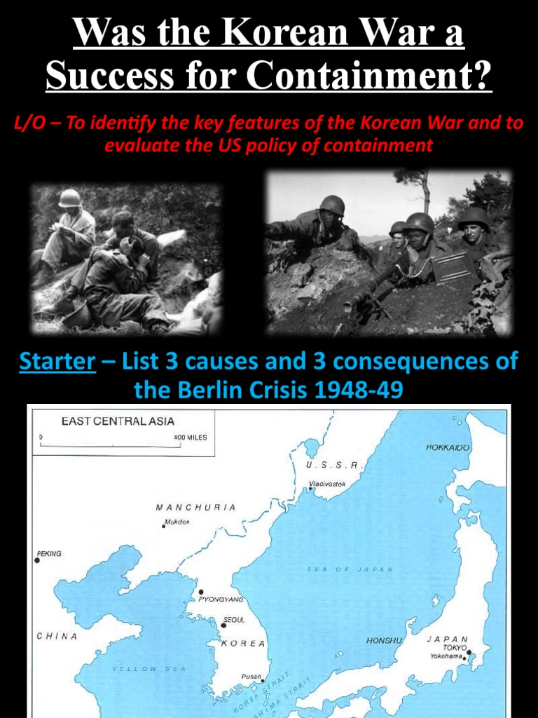 Evaluating Korean War Containment Success | PDF | Korean War | Containment