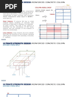 Reinforced Concrete Column Design Guide | PDF | Column | Bending