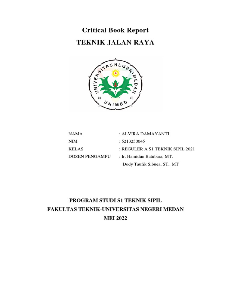 Analisis Komprehensif tentang Perkerasan Lentur Jalan Raya" [DOKUMEN]: Kritikal Book Report ...