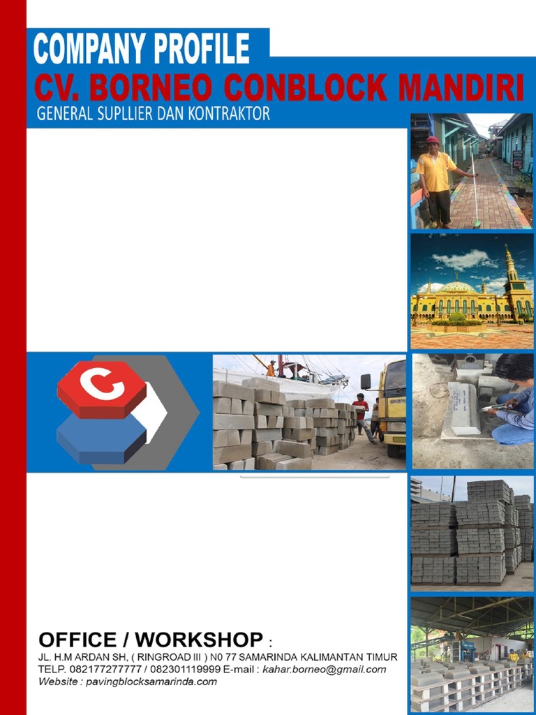 Company Profile CV Borneo Conblock Mandiri | PDF