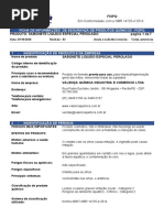 Fispq - Tinta Spray Colorgin Preto | PDF | Desperdício | Águas residuais