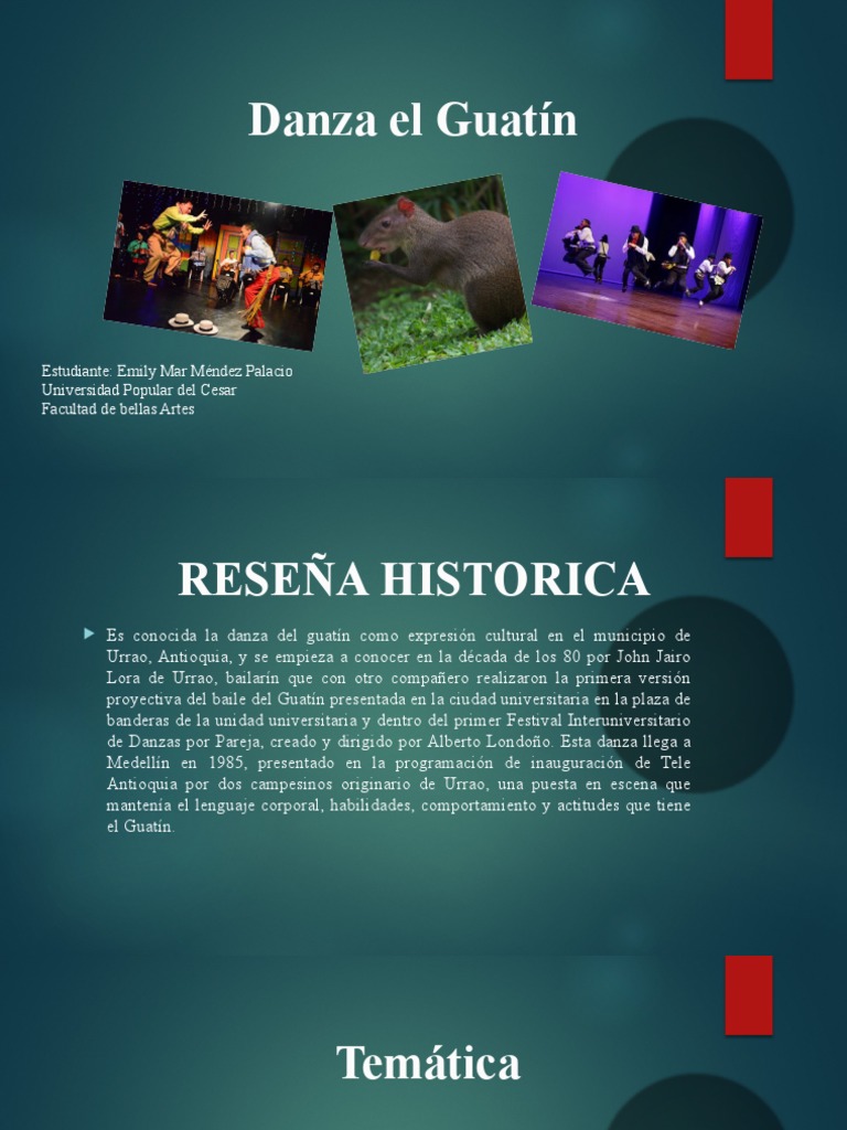 Danza del Guatín en Urrao, Antioquia | PDF | Bailes | Las artes escénicas
