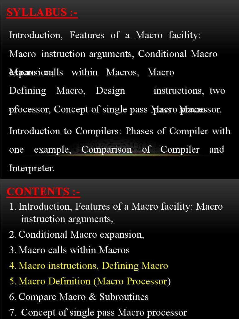 Spos Unit 2 PPT 2022 Compressed | PDF | Parsing | Compiler