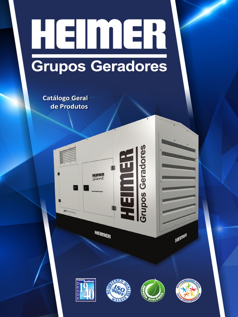 Catálogo de Geradores Heimer | PDF