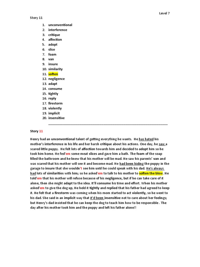 Level 7-11 | PDF