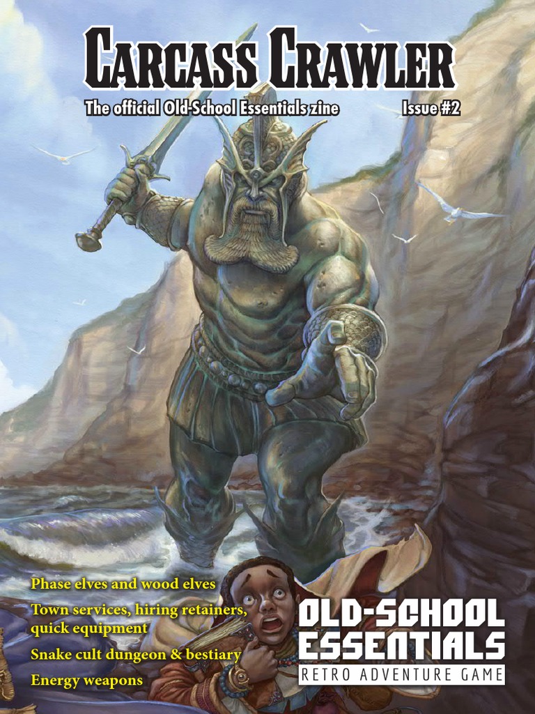 Carcass Crawler Official OSE Zine #02 | PDF | Elf (Dungeons & Dragons ...