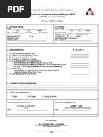 ODSP APPLICATION FORM (Incoming 1st Year and Continuing Students) | PDF ...