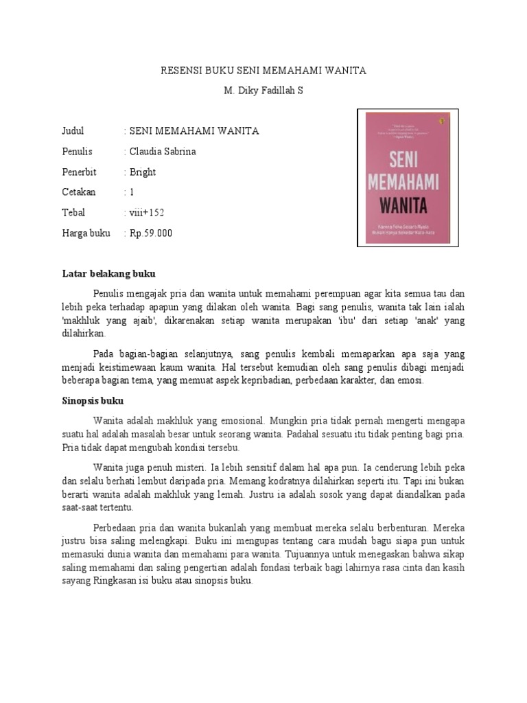 Format Resensi Buku | PDF