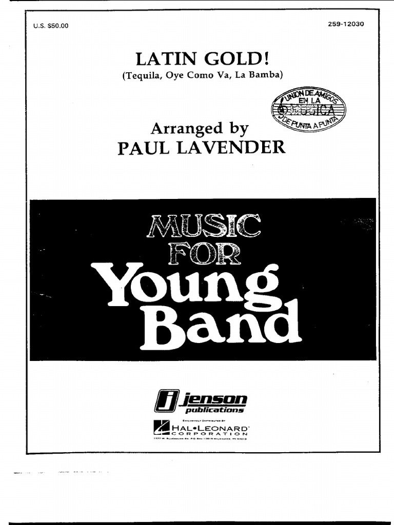 Latin Gold - Paul Lavander | PDF