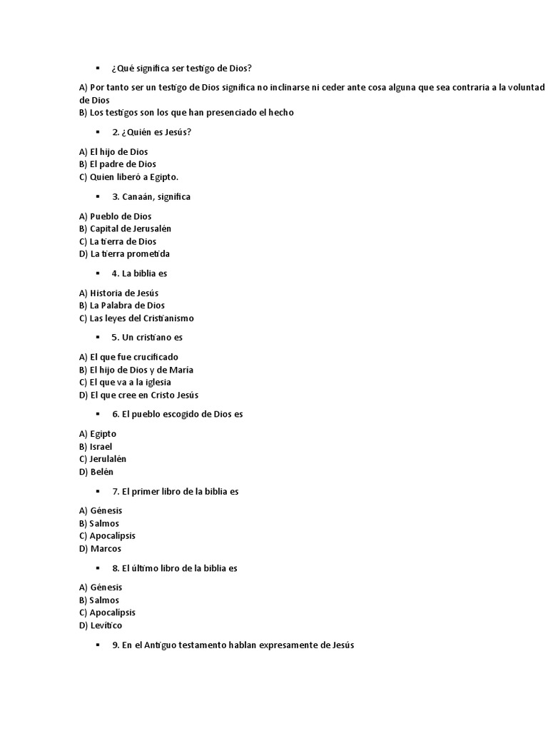 Qué Significa Ser Testigo de Dios | PDF