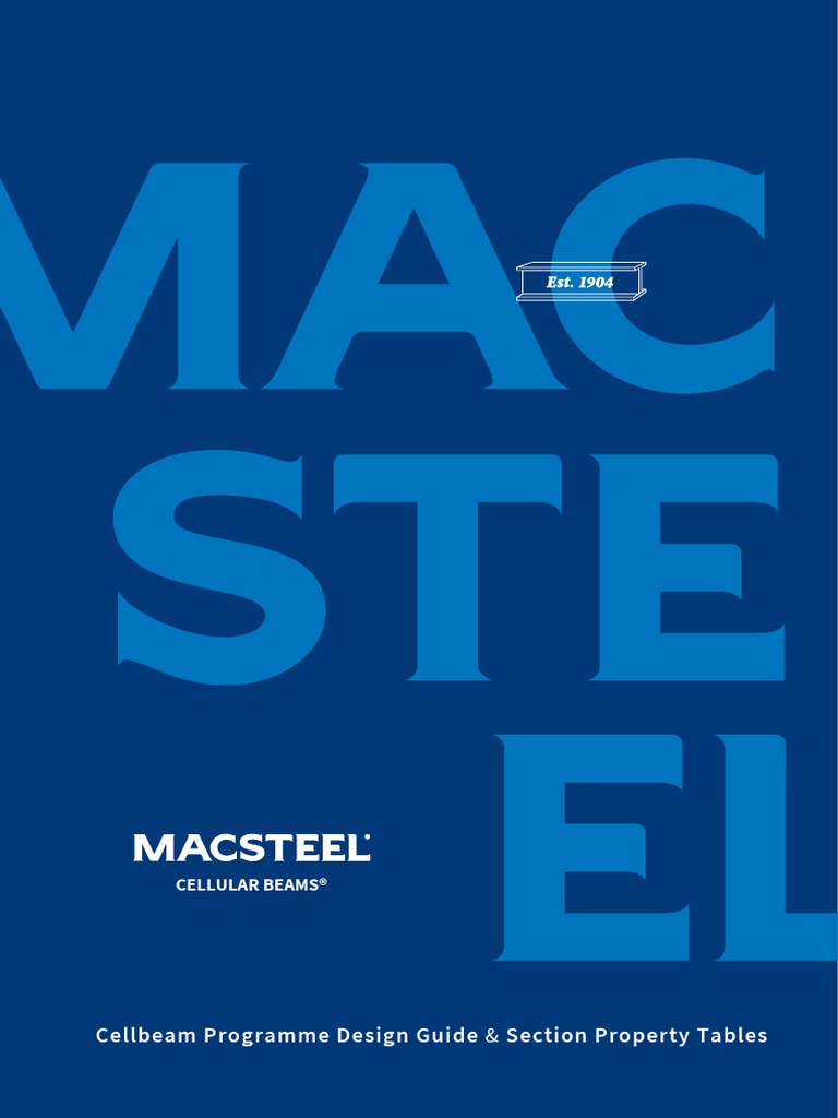 Cellbeam Programme Design Guide & Section Property Tables: Cellular ...