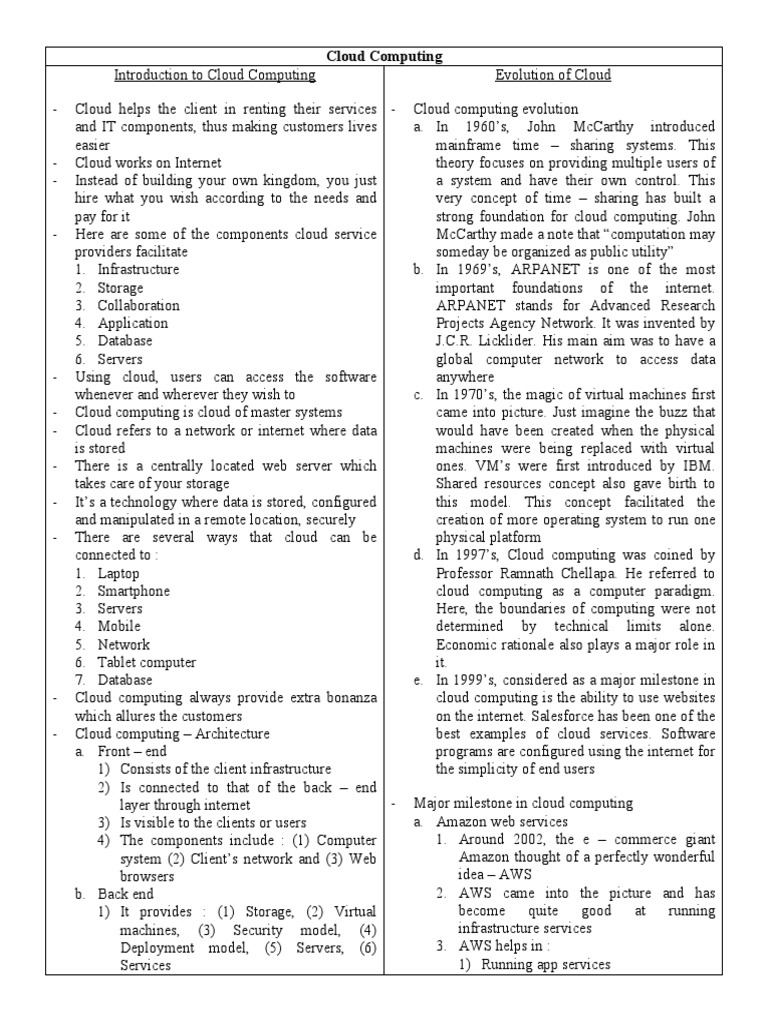 3 - Cloud Computing | PDF | Cloud Computing | Internet