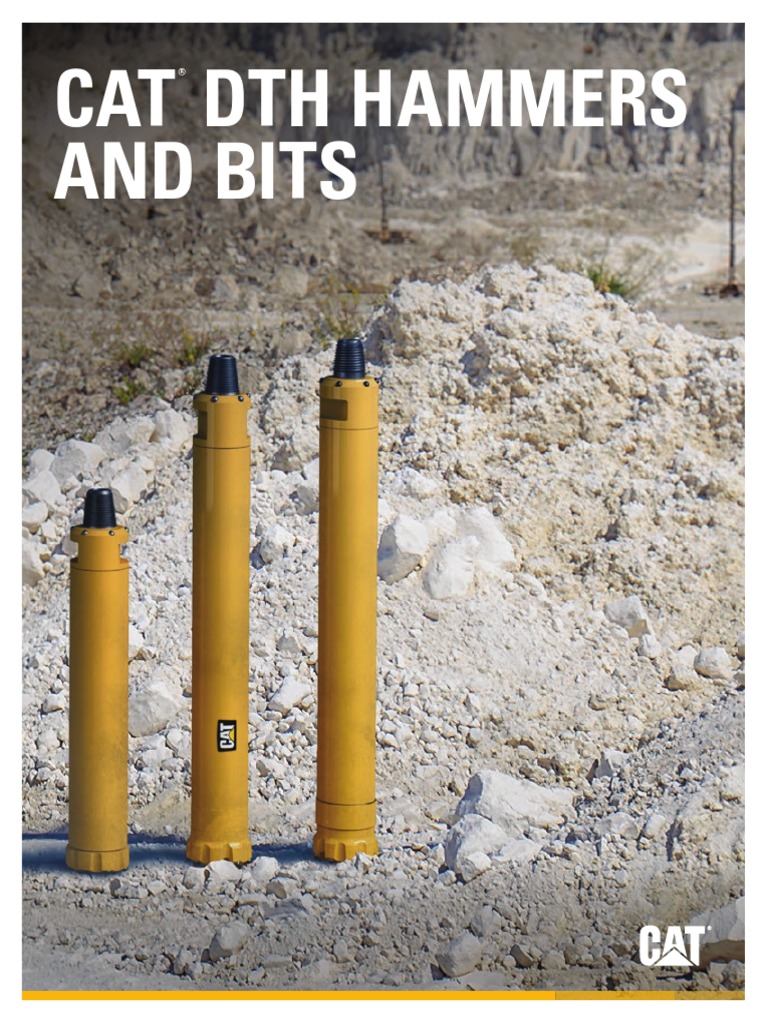 CAT DTH Hammers and Bits | PDF | Drilling | Equipment