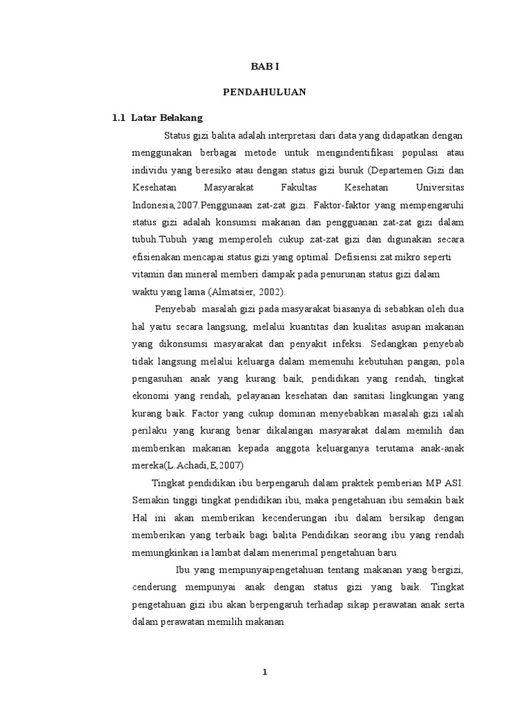 Proposal Bab 1 2 Dan 3 | PDF