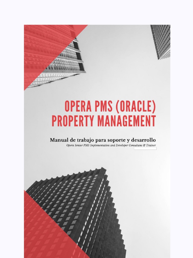 Opera PMS Oracle Property Management | PDF | SQL | Ciencias de la ...