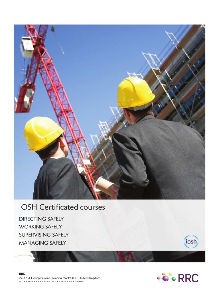 tips_iosh-courses | PDF | Occupational Safety And Health | Educational Technology