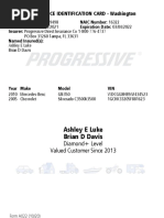 Named Driver Exclusion Form | PDF | Insurance | Legal Liability