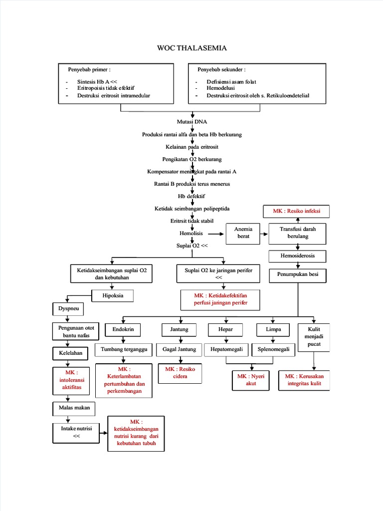 PDF Woc Thalasemia Compress | PDF