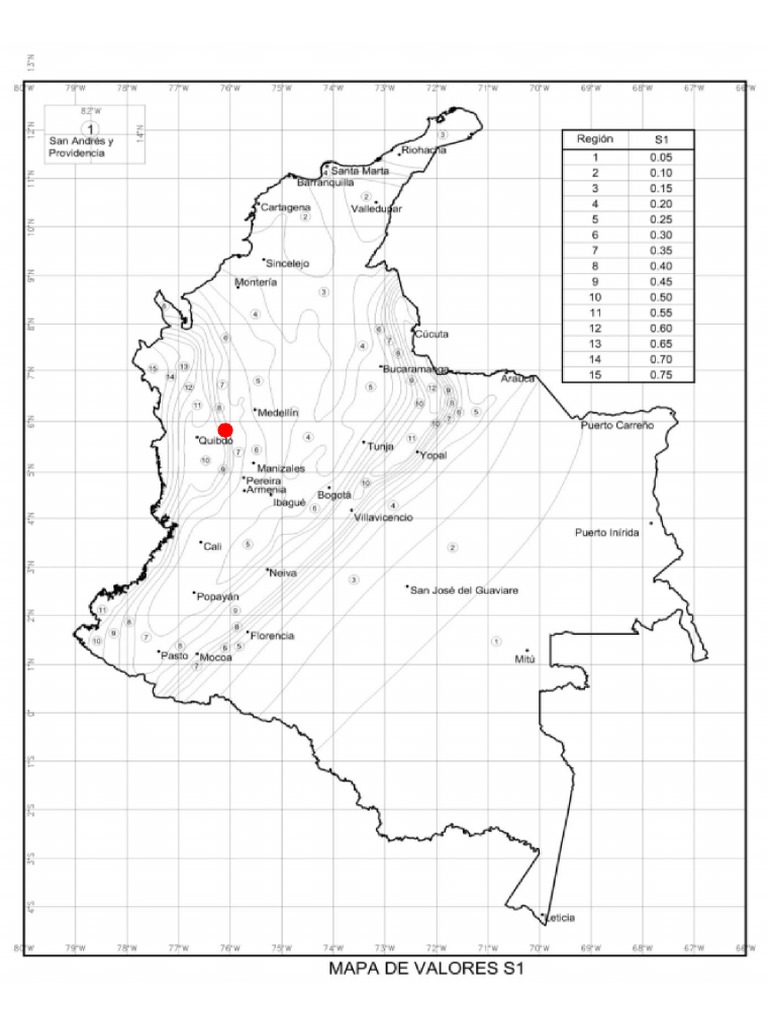 Zonas de Amenaza Sísmica NSR-10 y CCP-14-Model | PDF