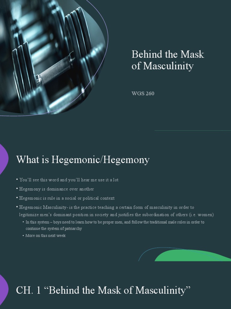 Behind The Mask of Masculinity | PDF | Masculinity | Empathy