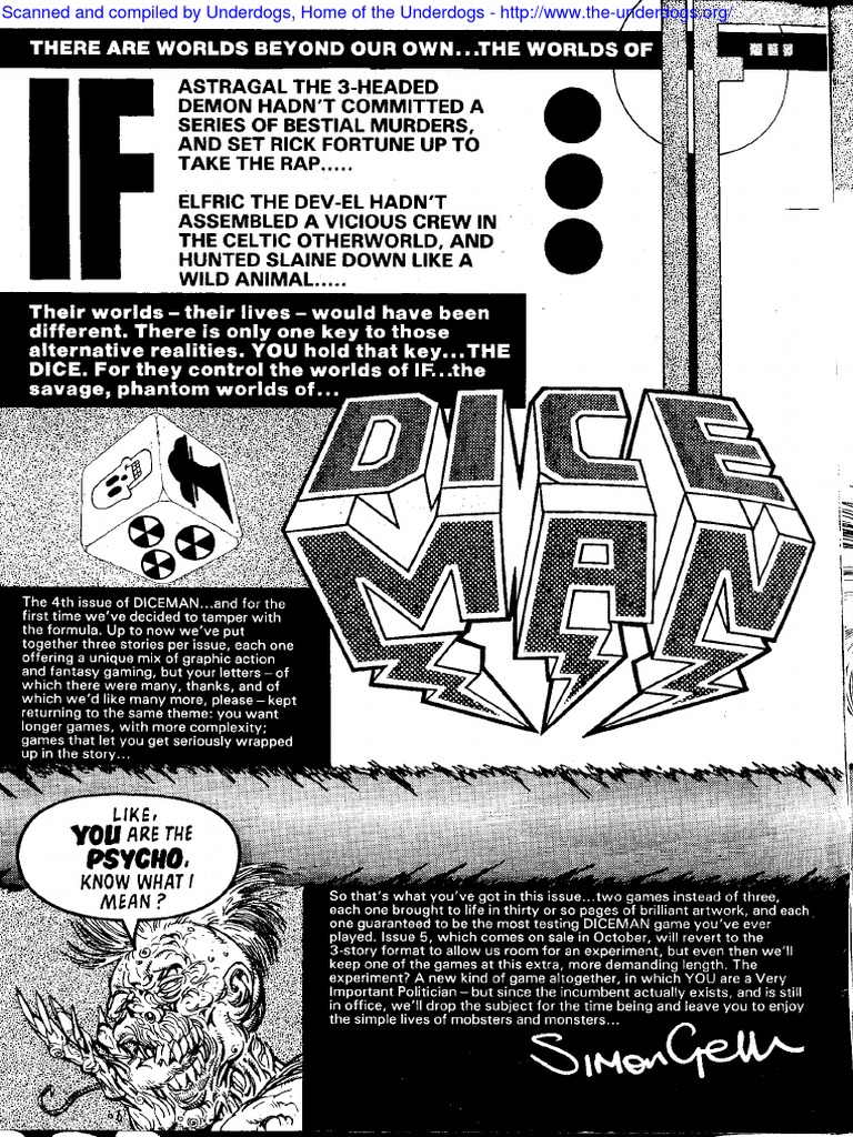 2000AD Diceman 4 | PDF