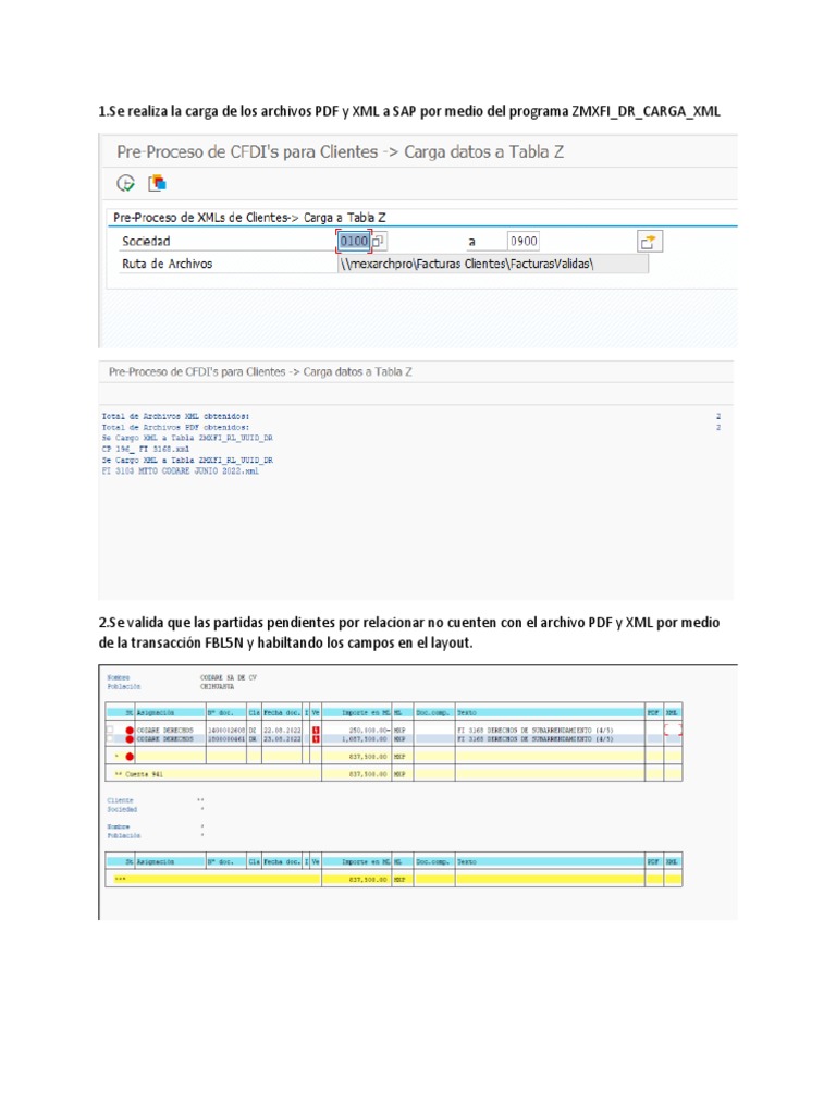 Script PDF y XML | PDF | Finanzas y dinero | Informática