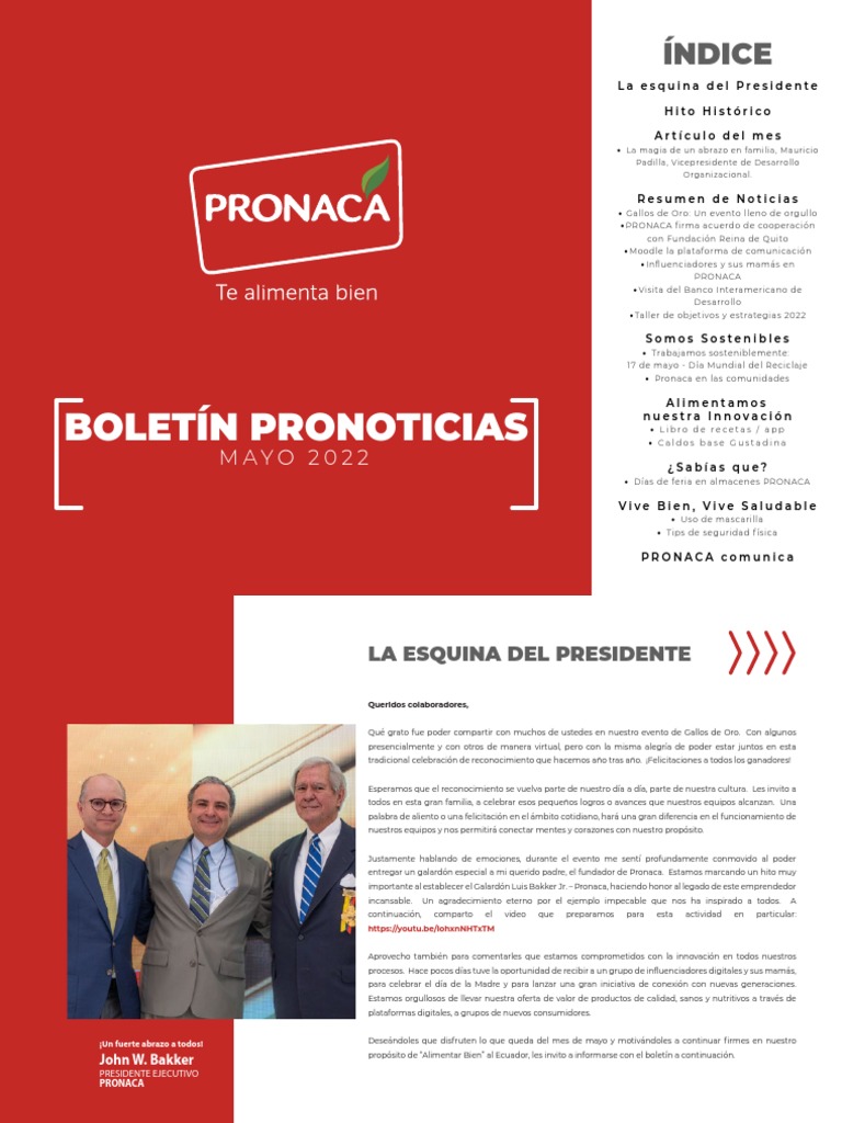 AF Boletín Noticia Mayo | PDF | Reciclaje | Residuos