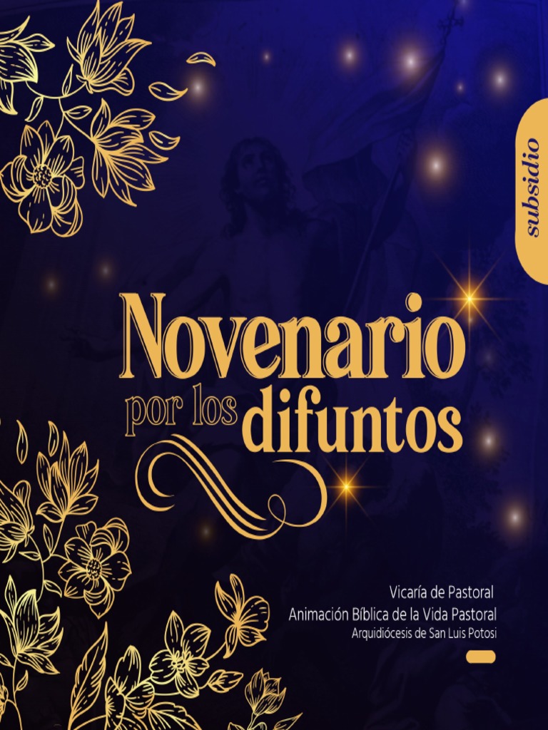 NOVENARIO DE DIFUNTOS - ArqSLP | PDF | Cristo (título) | Jesús