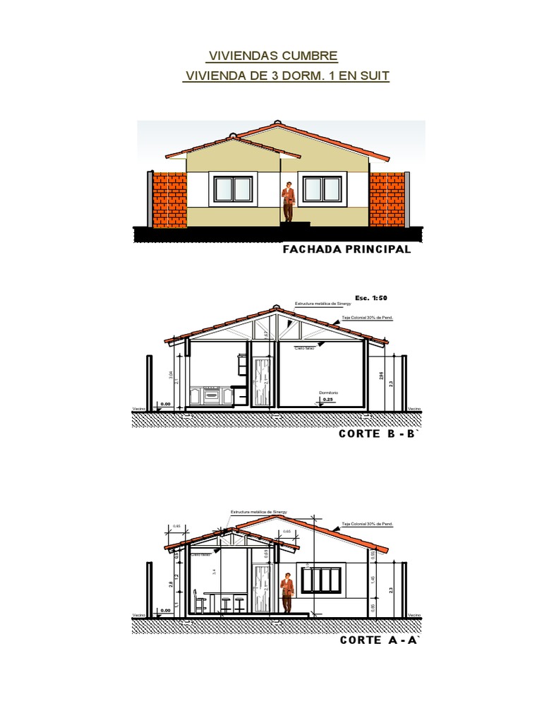 Casas 2 y 3 Dorm, 1 | PDF