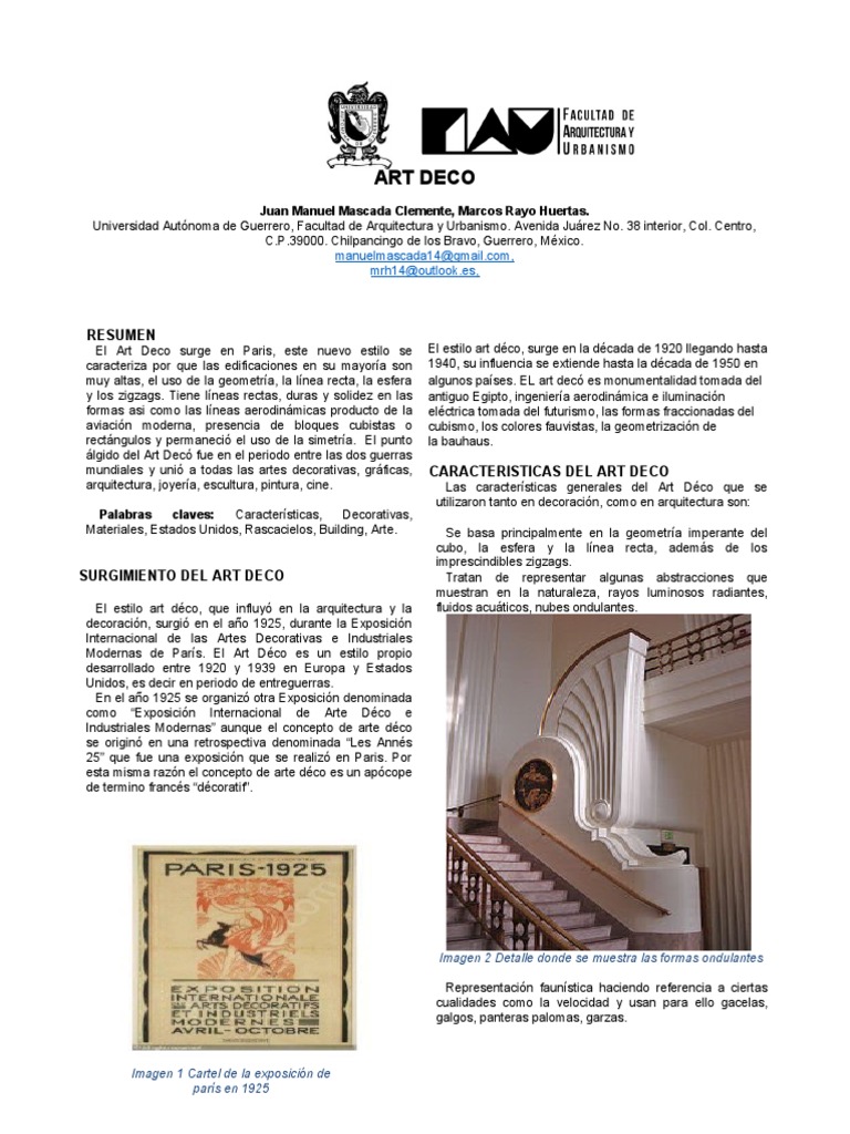 Art Deco | PDF | Arte deco | Cubismo