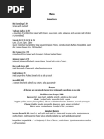 Baja Fresh Printable Menu | PDF | Burrito | Taco