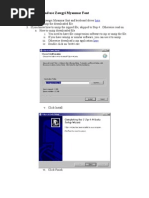 Pyidaungsu Font Keyboard Layout | PDF | Computing | Text