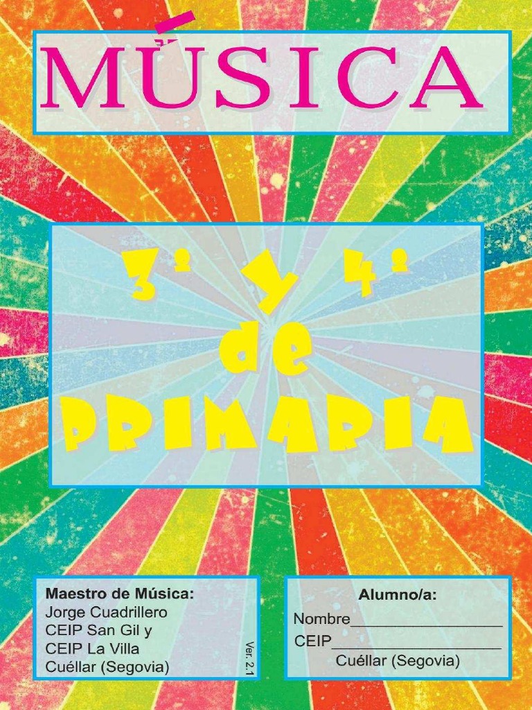 Libro de Musica de 3 y 4 de Primaria | PDF