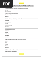 Communication Skills Past Papers | PDF | Communication | Nonverbal ...