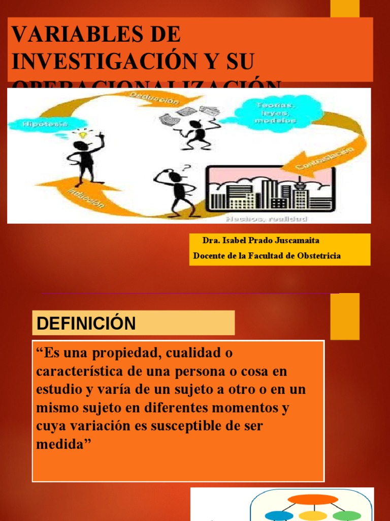 6va. VARIABLES Y OPERACIONALIZACIÓN DE VARIABLES | PDF | Science | Interacciones de disciplina ...