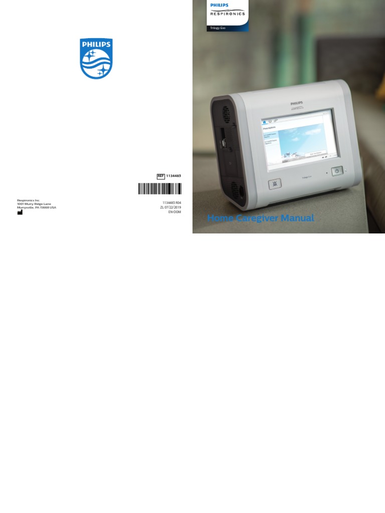 Trilogy Evo Caregiver Manual | PDF