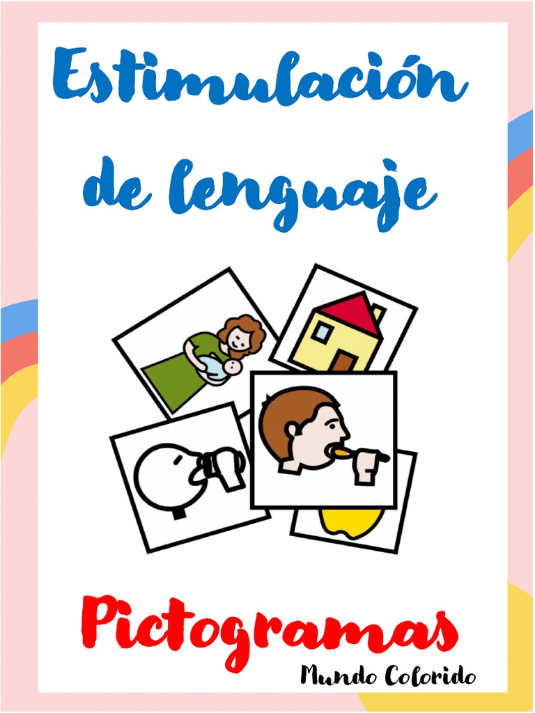 Estimulación de Lenguaje en Pictogramas | PDF | Estudios de idiomas ...
