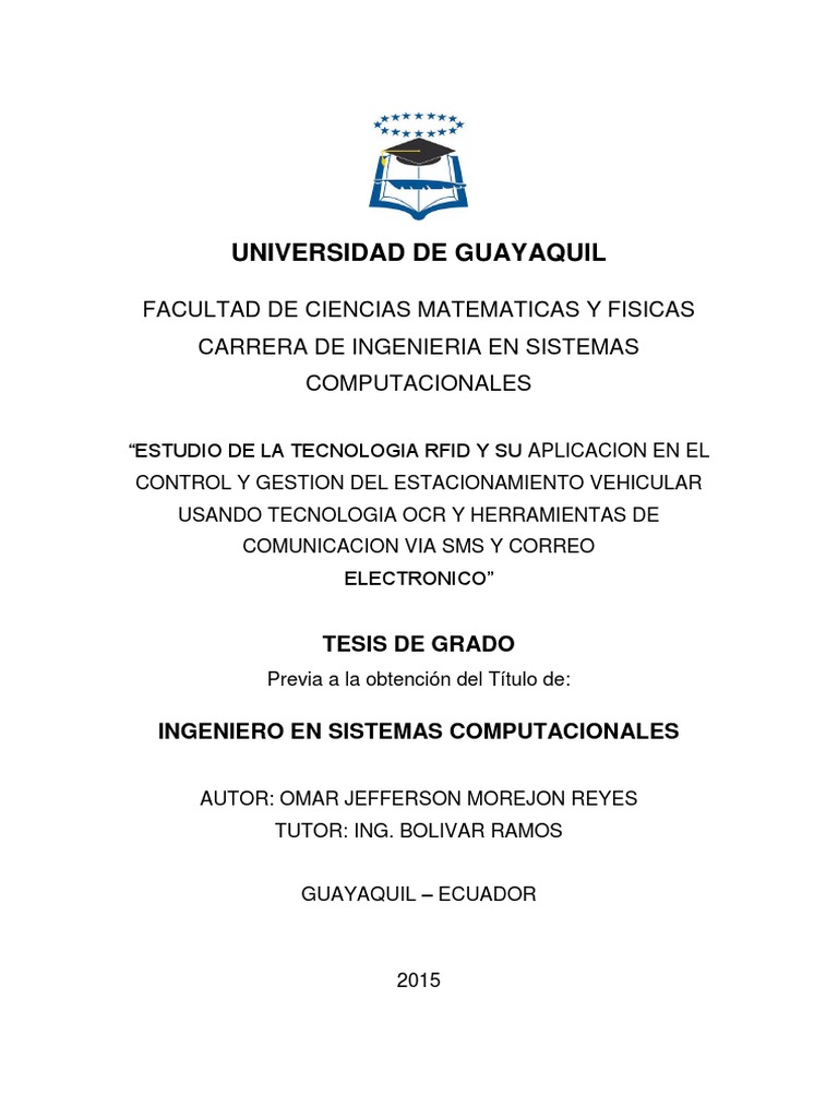 PTG-802-Morejon Reyes Omar Jefferson | PDF | Identificación de ...