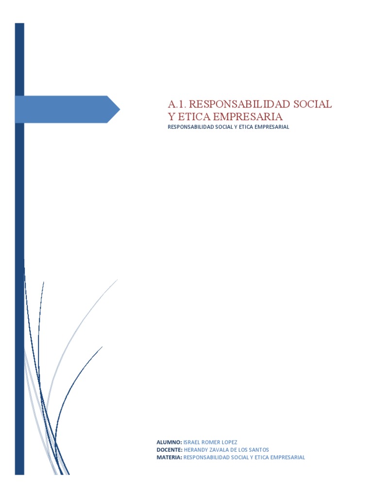 Gdip U1 A1 Isrl | PDF | Moralidad | Comportamiento