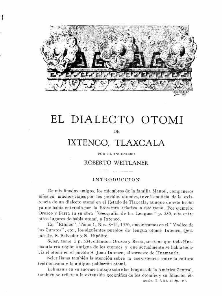 Otomi | PDF
