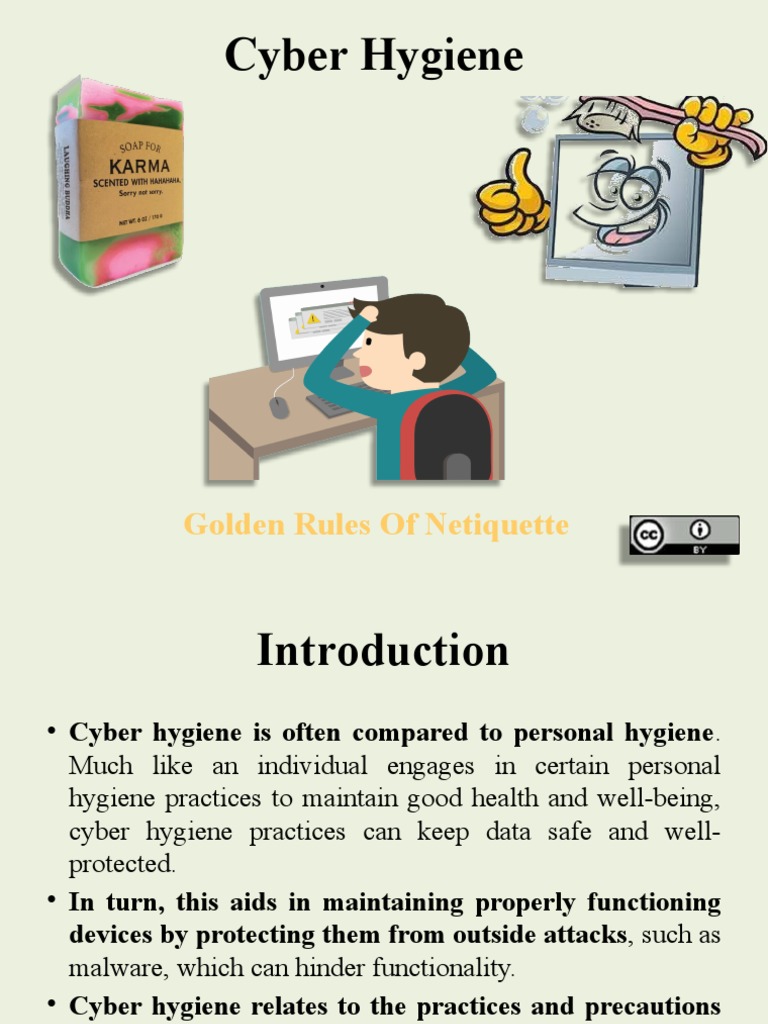 Cyber Hygiene: Golden Rules of Netiquette | PDF | Security | Computer ...