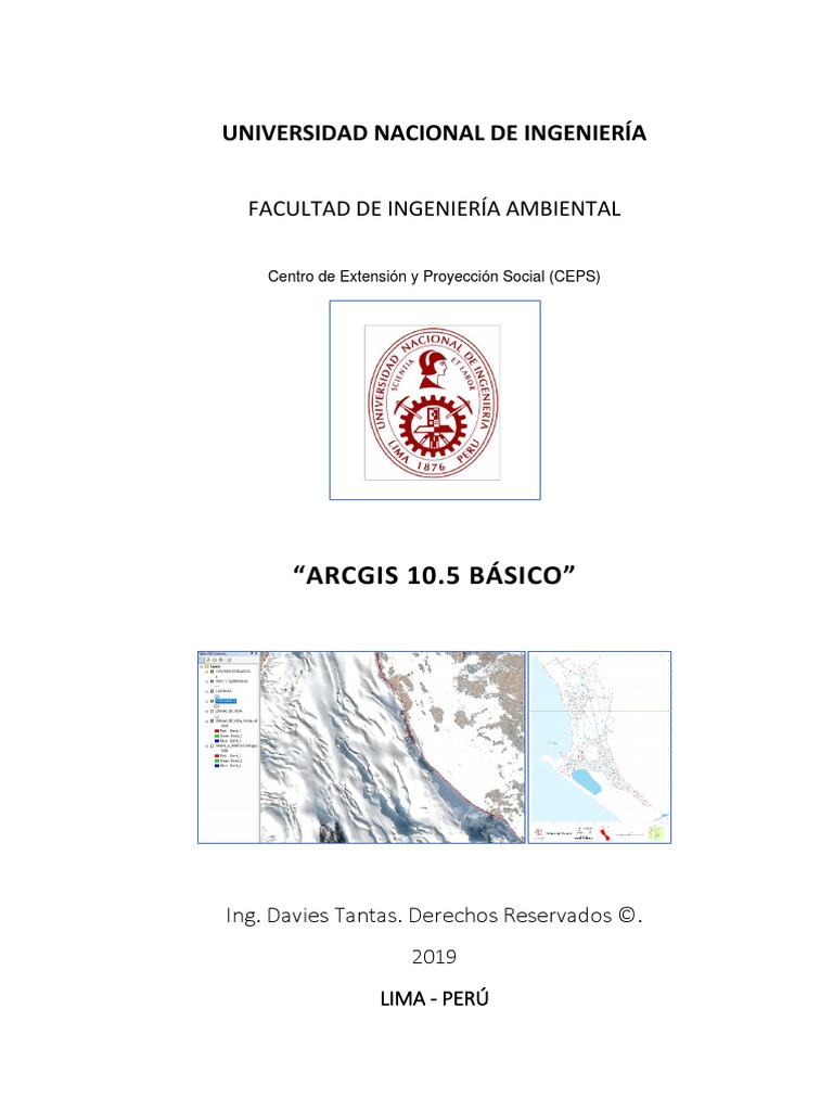 Manual de Arcgis 10.5 - Basico | PDF | Sistema de información geográfica | Informática